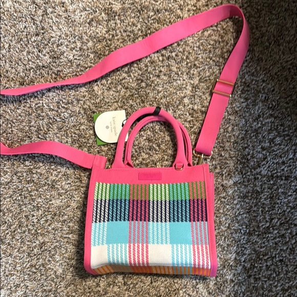 Vera Bradley | Bags | Nwt Rare Kate Spade For Target Pink Plaid Womens ...